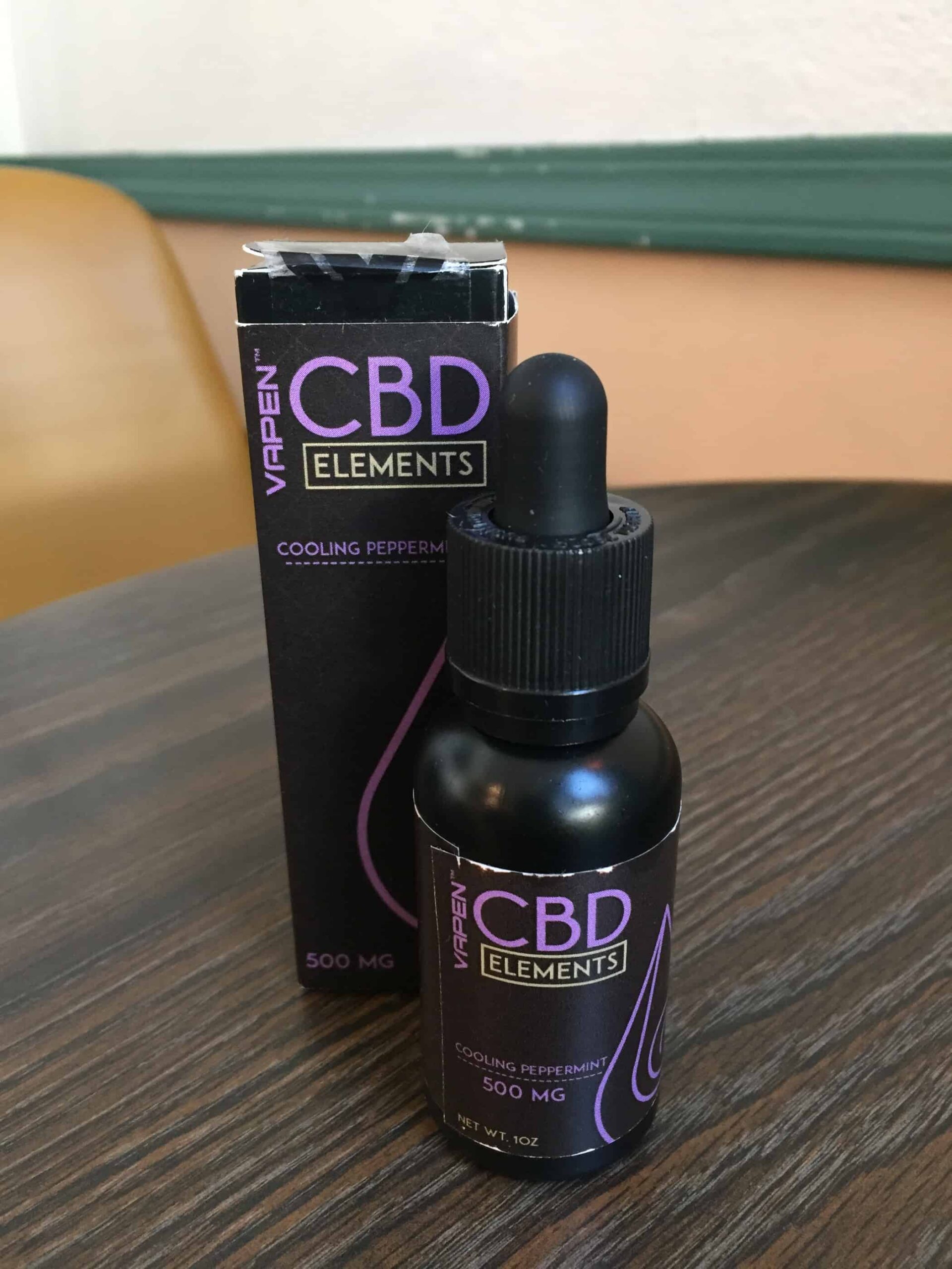 Vapen CBD Review: Elements Cooling Peppermint Tincture