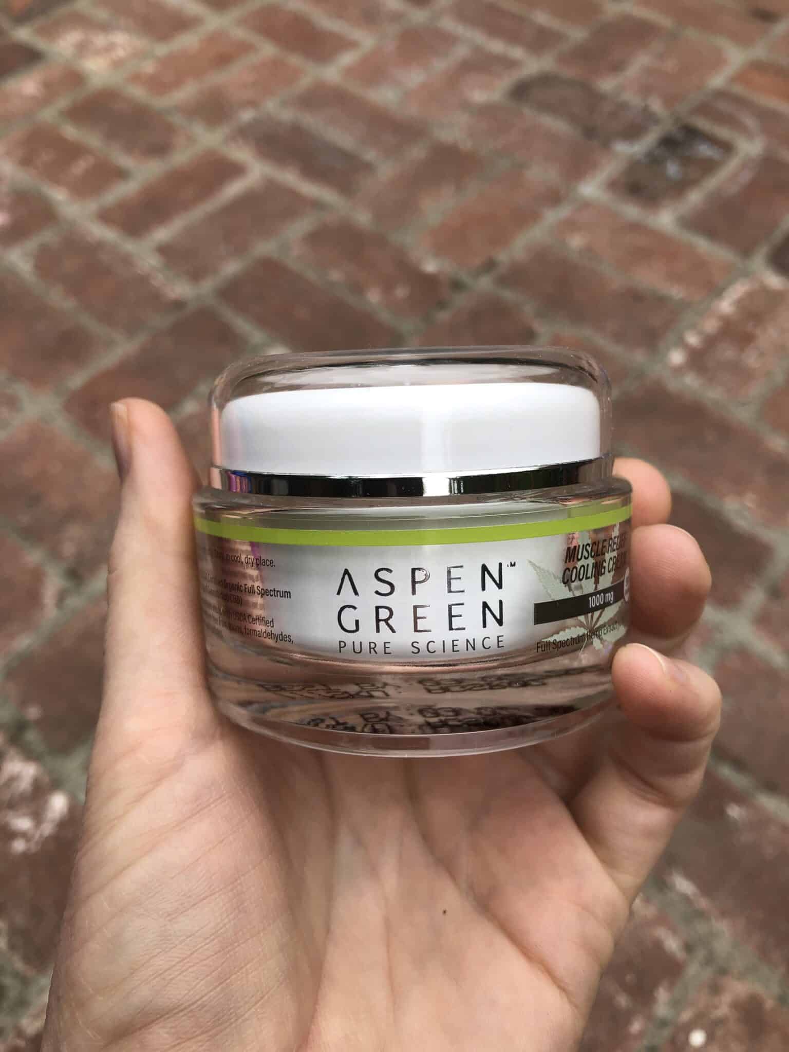 Aspen Green Review – CBD Muscle Relief Cooling Cream - SOC