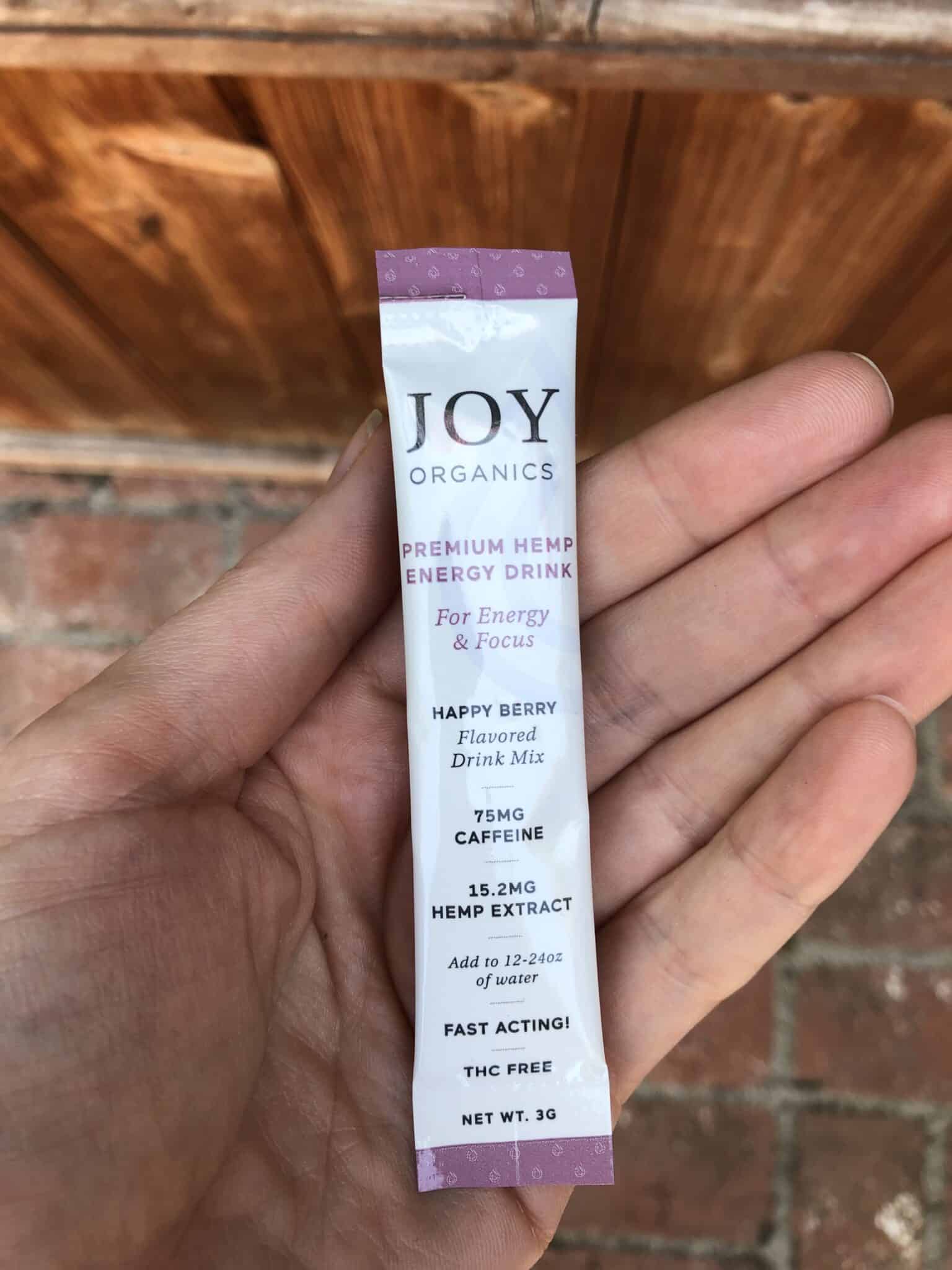 Joy Organics Review: CBD Energy Drink with Caffeine - SOC