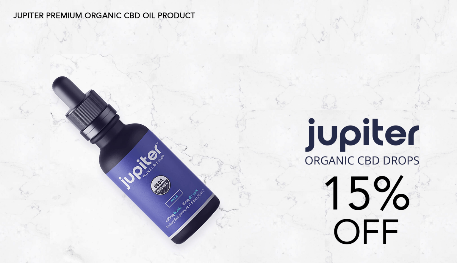 CBD Review: Jupiter Organic CBD Drops 1350mg