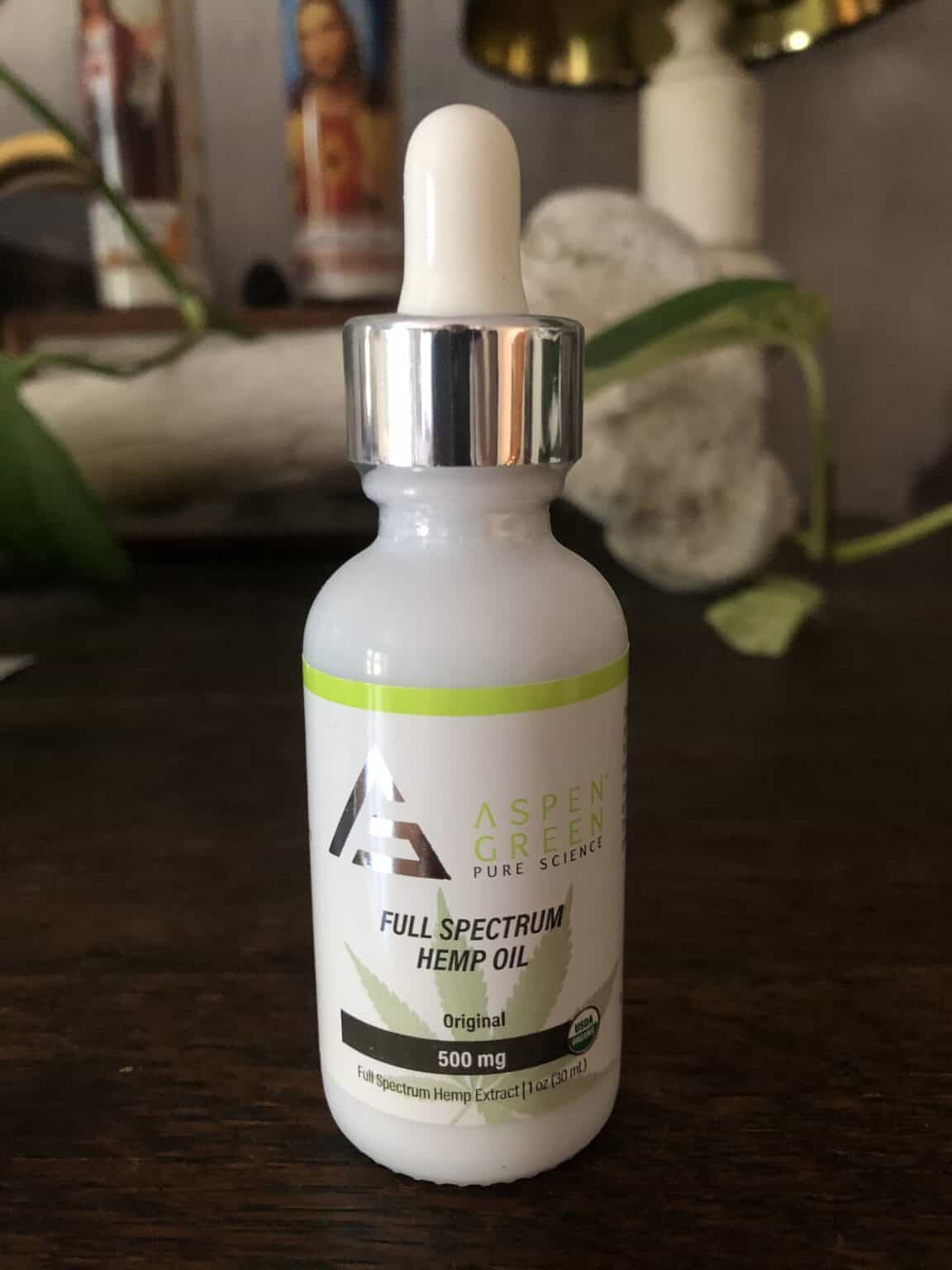 CBD Review: Aspen Green Full Spectrum CBD Oil 500 mg - SOC