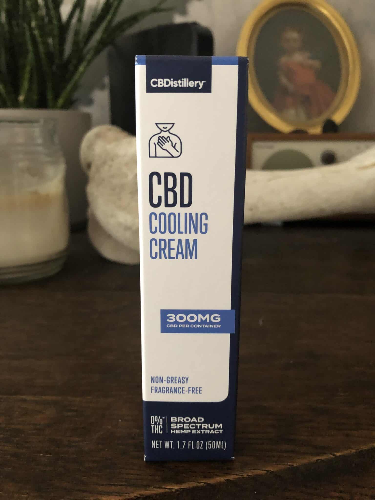 CBD Review: CBDistillery CBD Cooling Cream (300mg) - SOC