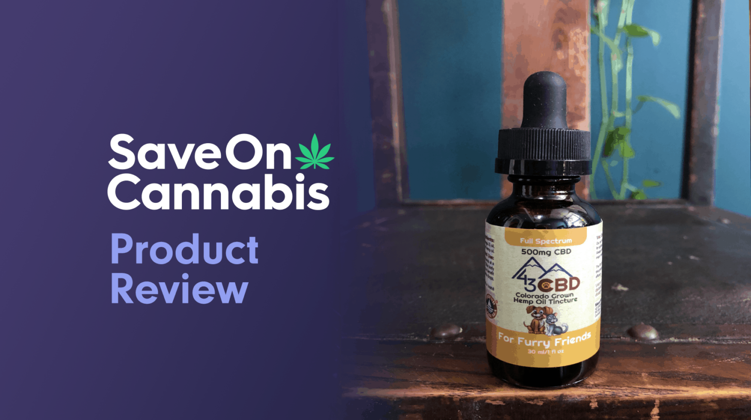 CBD Review: All Natural Way CBD Oil – 1,500mg - SOC