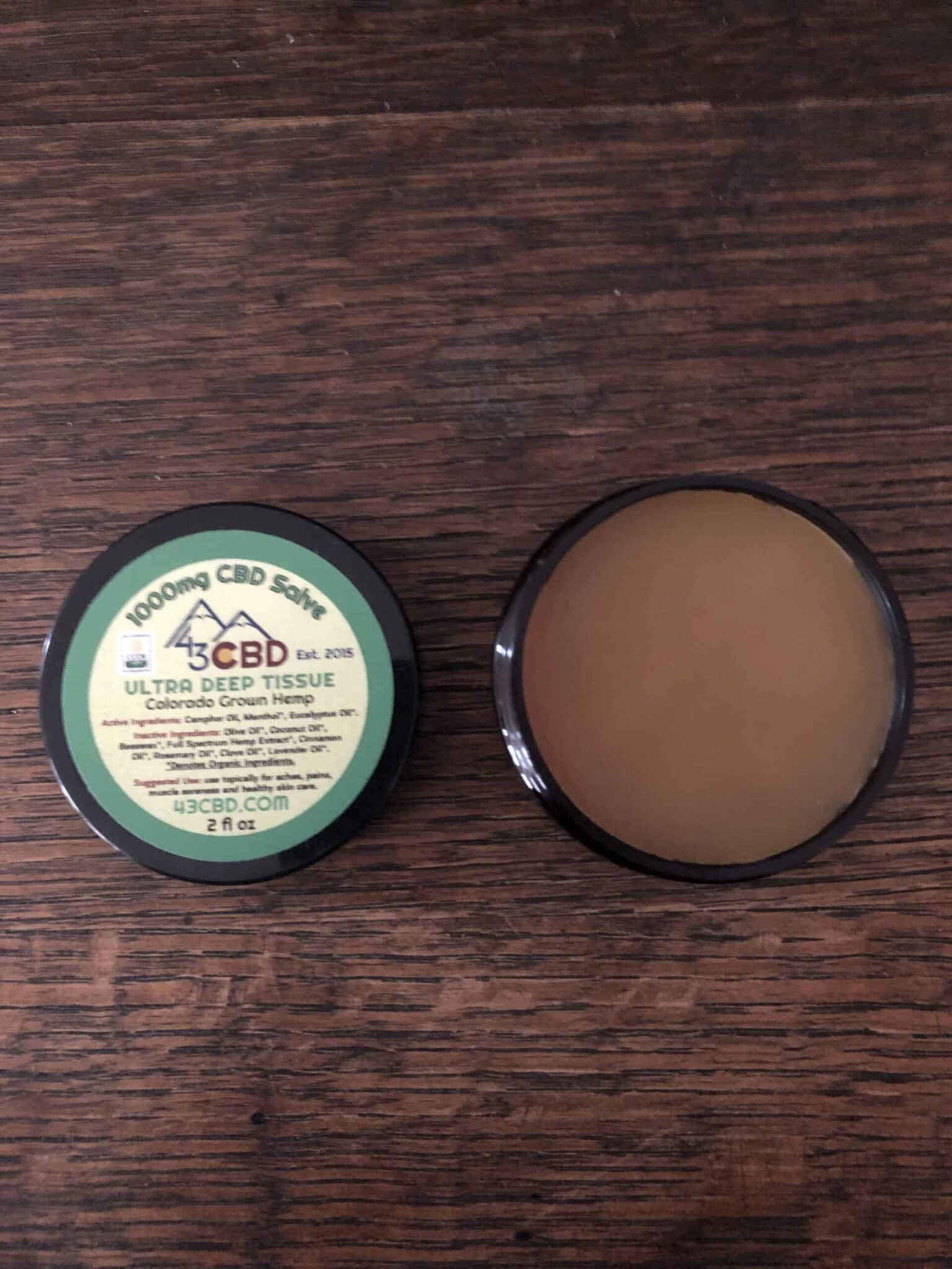 43 CBD Solutions Review: CBD Oil Salve (1000mg CBD)