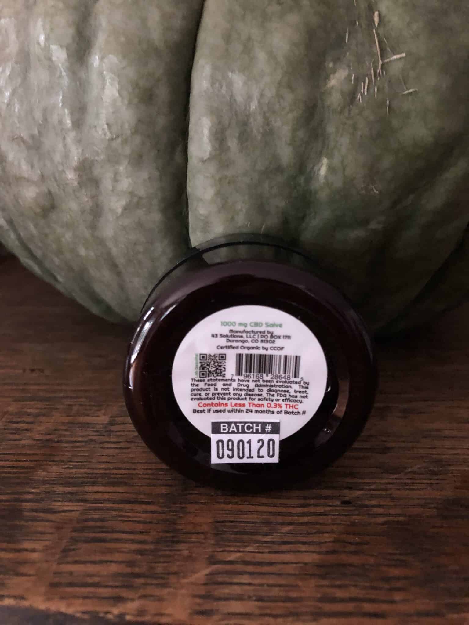 43 CBD Solutions Review: CBD Oil Salve (1000mg CBD) - SOC