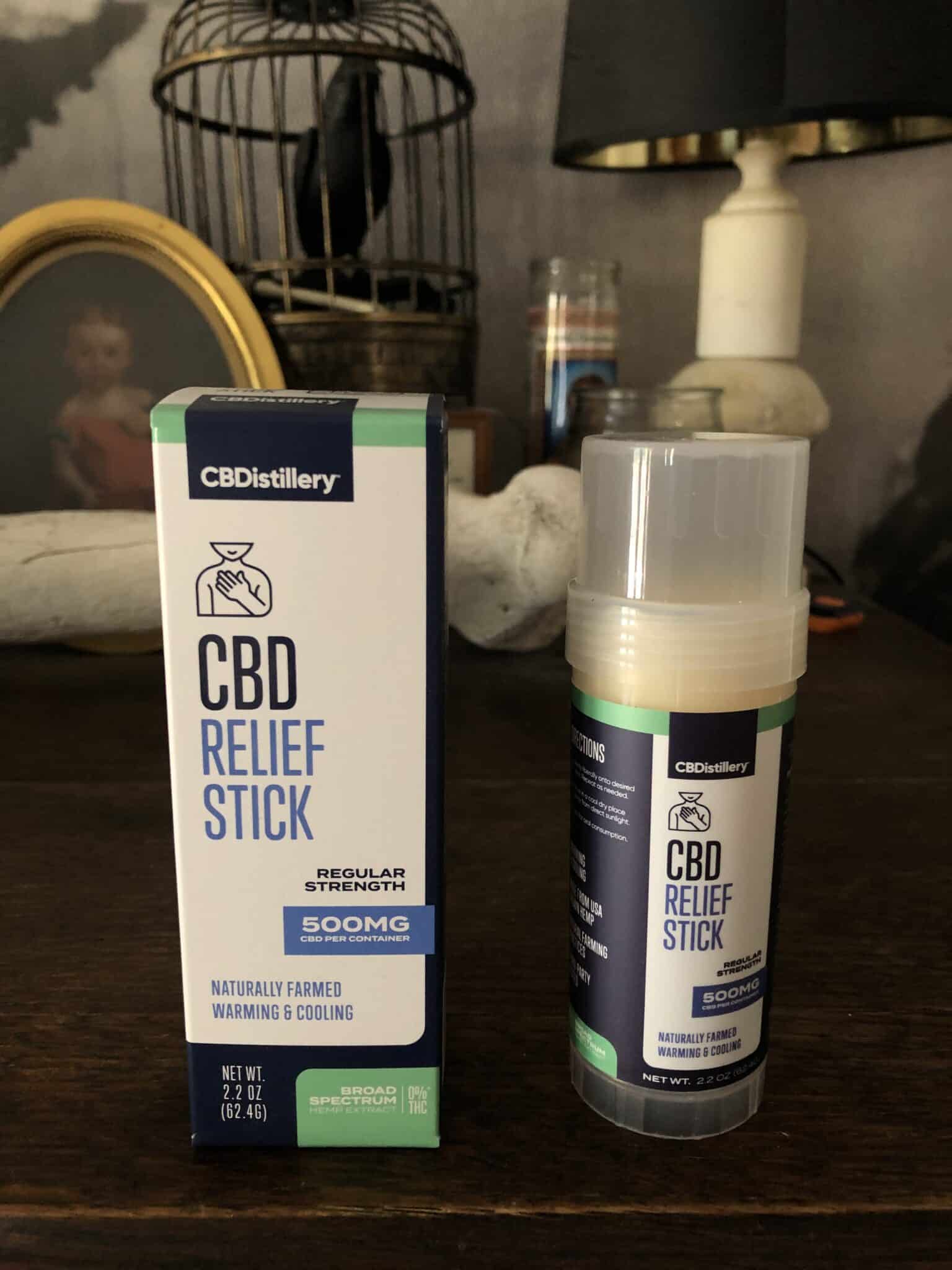 CBDistillery Relief CBD Stick Review - SOC