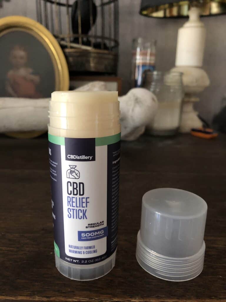 CBDistillery Relief CBD Stick Review - SOC