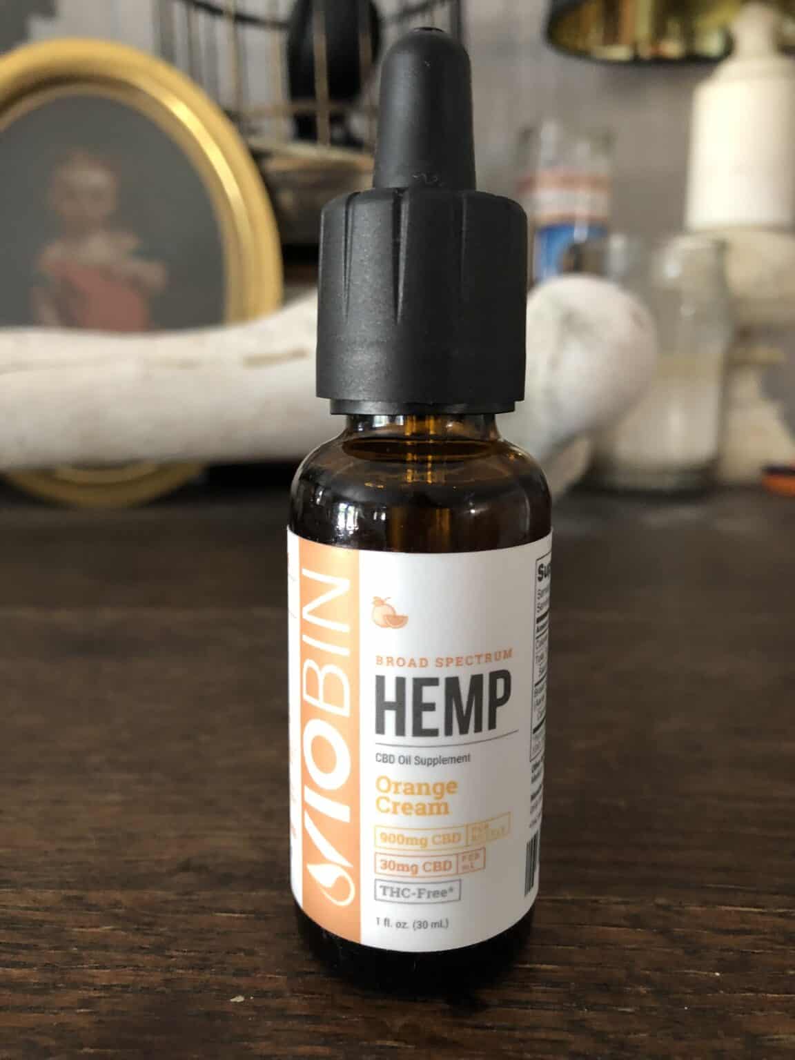 Viobin CBD Review: Broad Spectrum Orange Cream Tincture - SOC