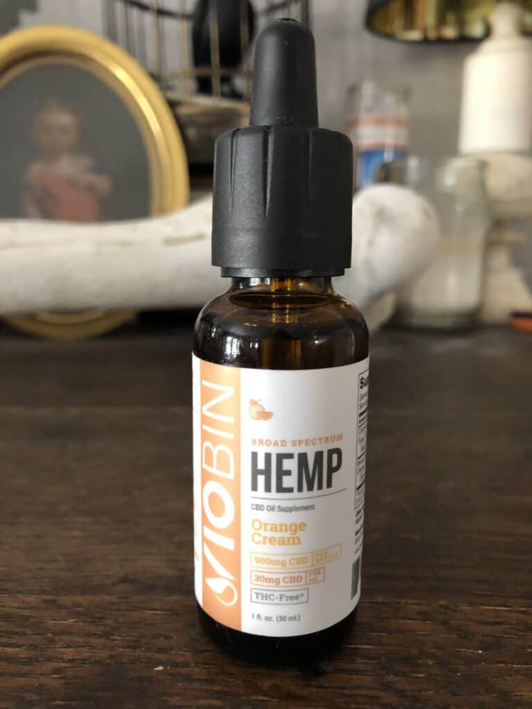 Viobin CBD Review: Broad Spectrum Orange Cream Tincture - SOC