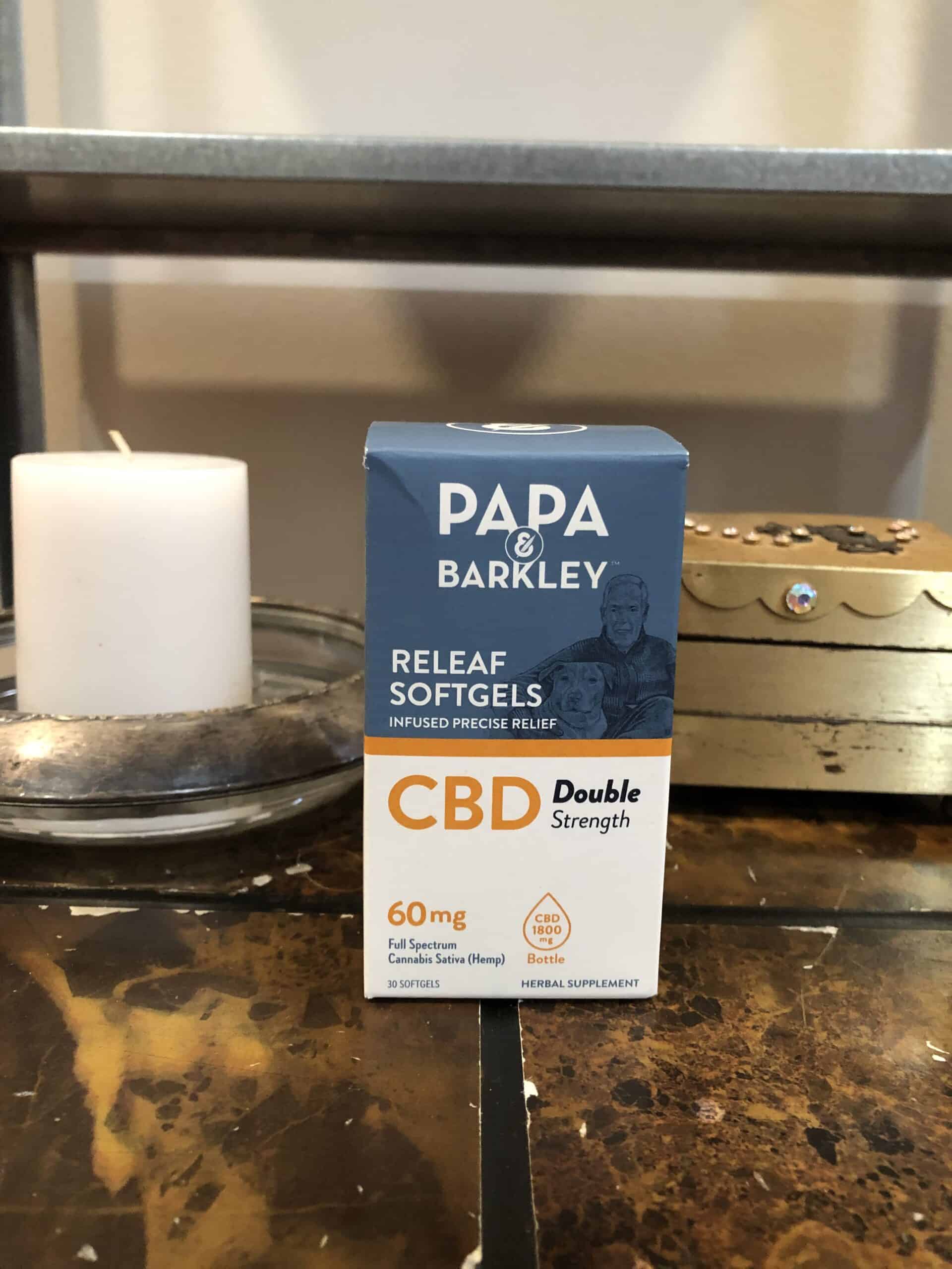 Papa & Barkley Releaf Softgels Double Strength – 60mg Review - SOC