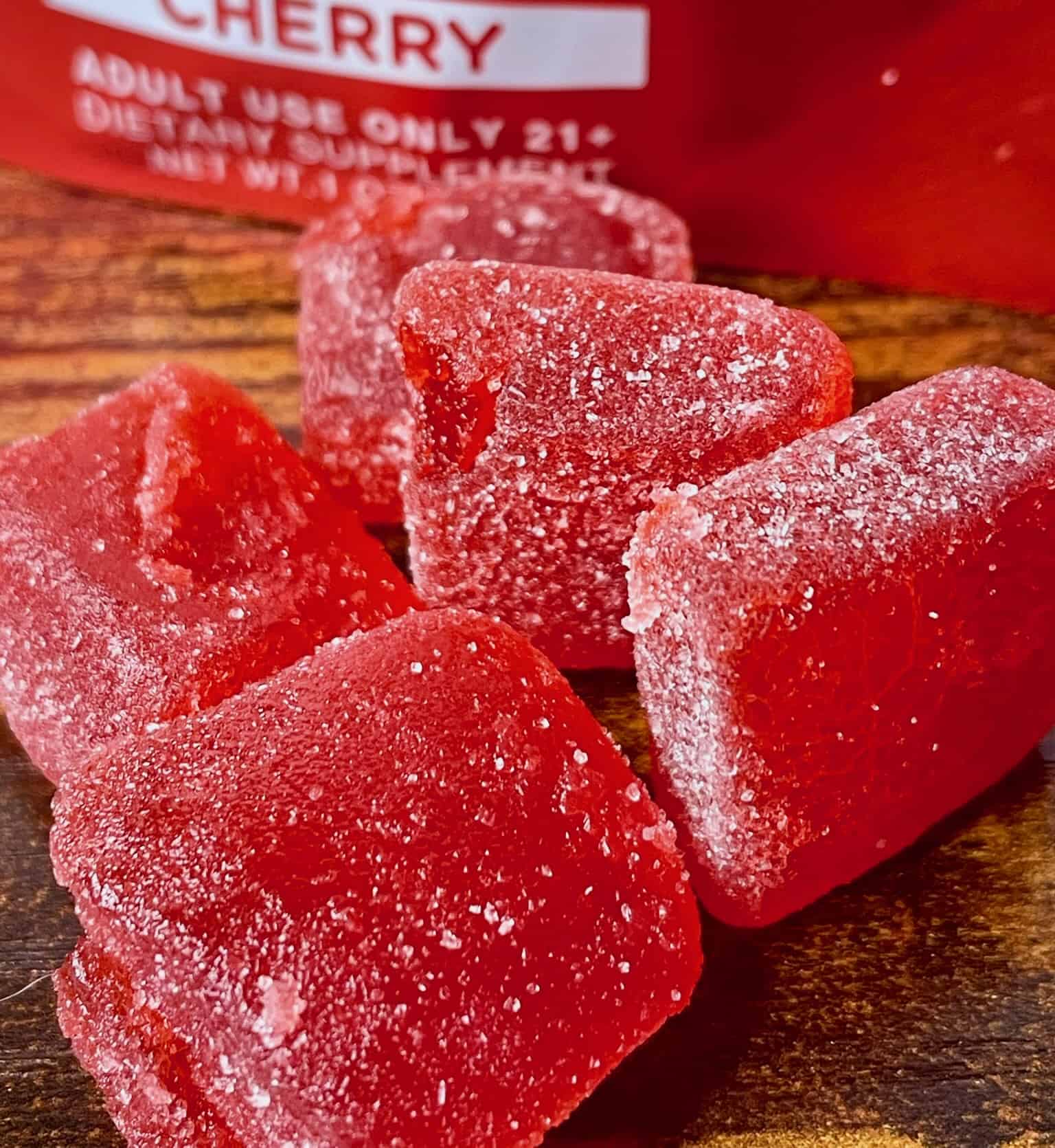 CbdMD Review: Cherry Delta 9 THC Gummies - Save On Cannabis